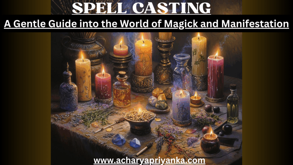 What Is Spell Casting? Meaning, Rituals, Moon Phases & Types of Spells